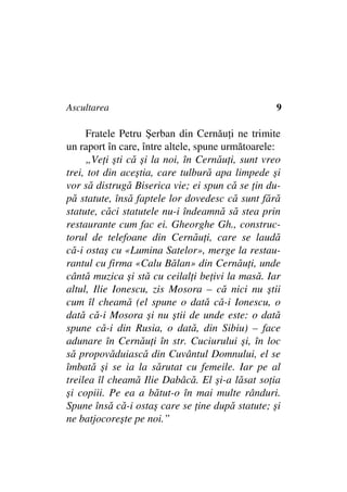 Pr Iosif Trifa - Ascultarea | PDF