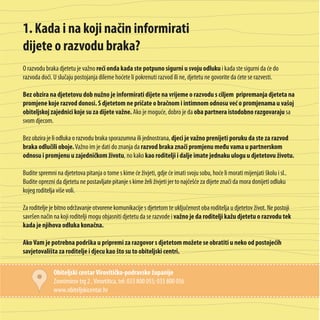 Dijete i roditelji u postupku razvoda braka | PDF