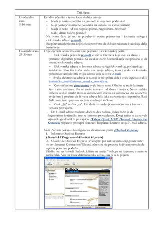 Poslovna informatika - priprema za čas | DOCX