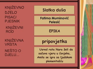 Priprema za maturu bosanski jezik . knjizevni tekstovi 7 | PPT