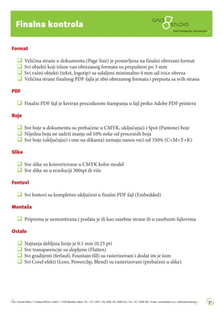 Priprema za stampu | PDF