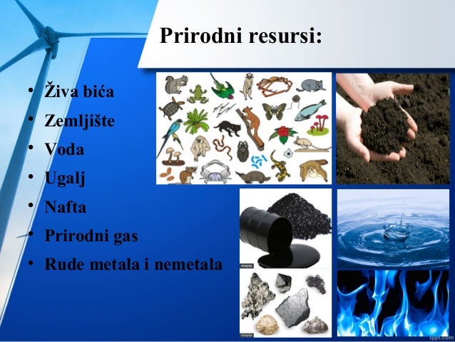 Prirodni resursi održivo korišćenje