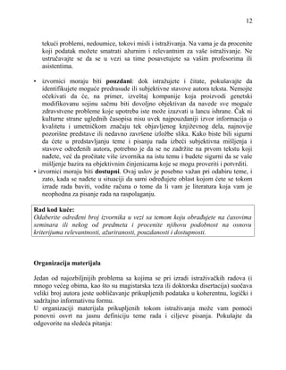 Prirucnik iz akademskog pisanja | PDF