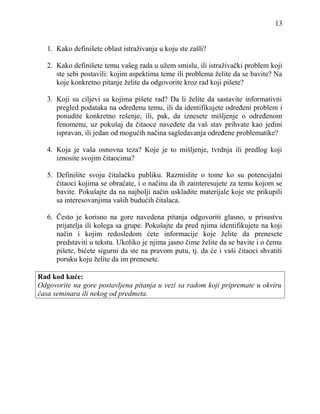 Prirucnik iz akademskog pisanja | PDF