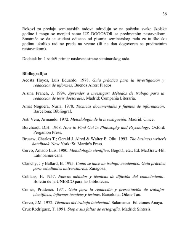 Prirucnik iz akademskog pisanja | PDF