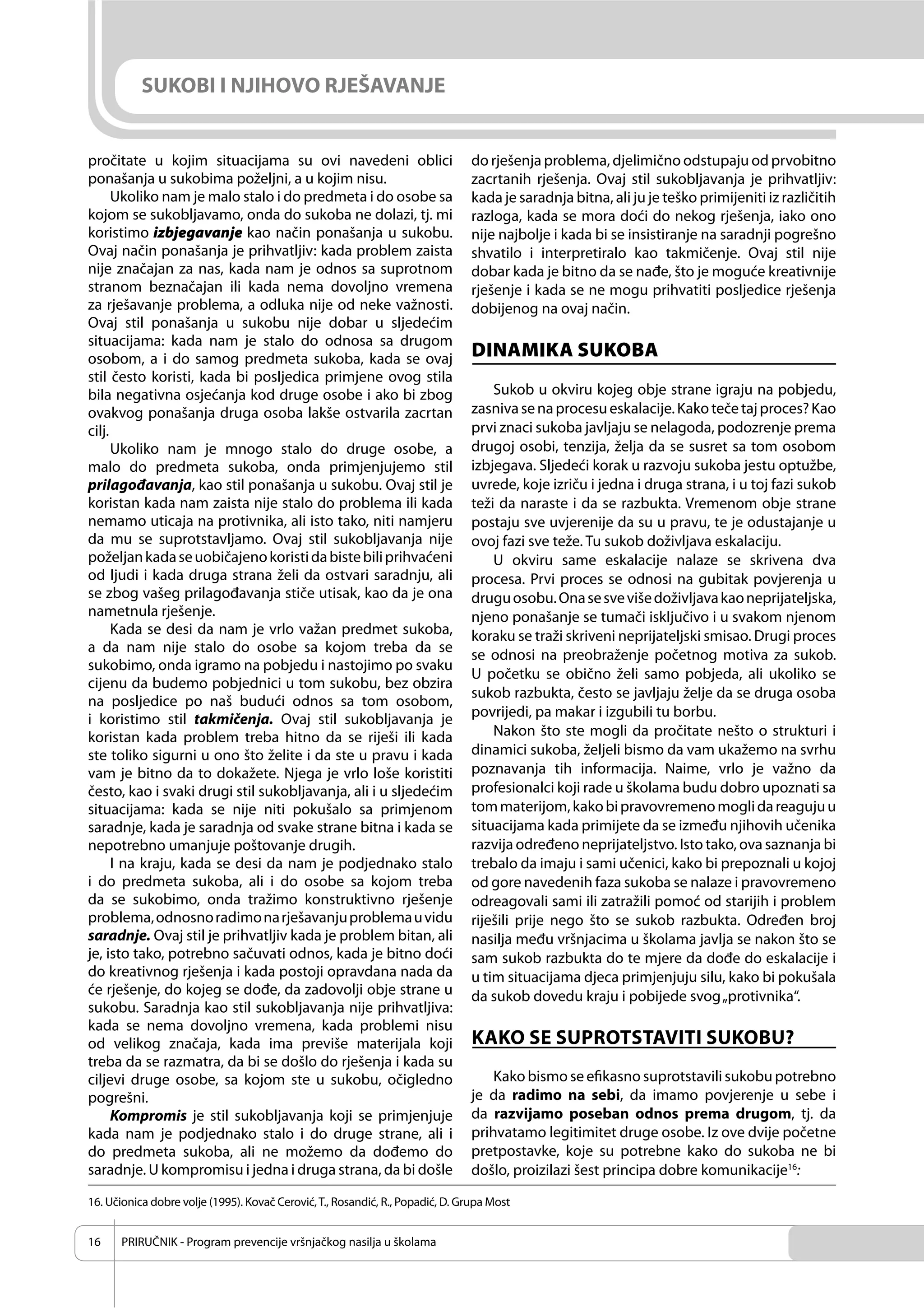 Priručnik+ +program+prevencije+vršnjačkog+nasilja+u+školama | PDF