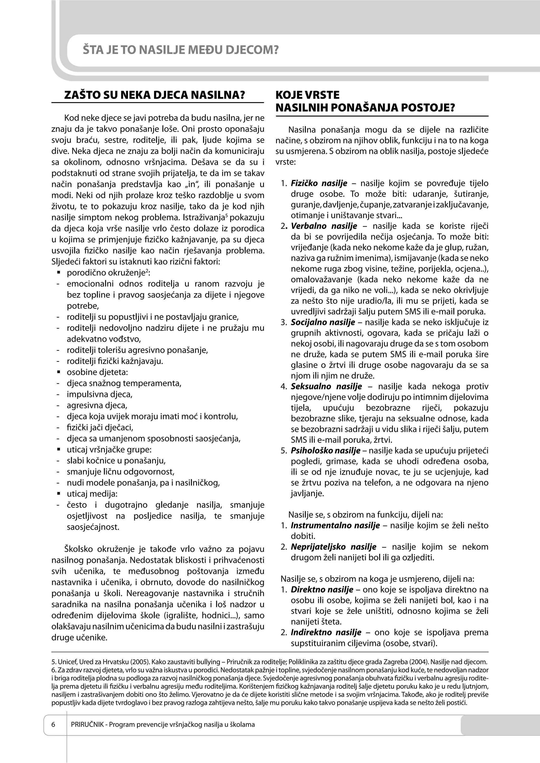 Priručnik+ +program+prevencije+vršnjačkog+nasilja+u+školama | PDF