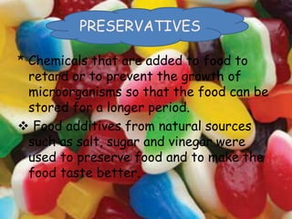 Food Additives | PPTX