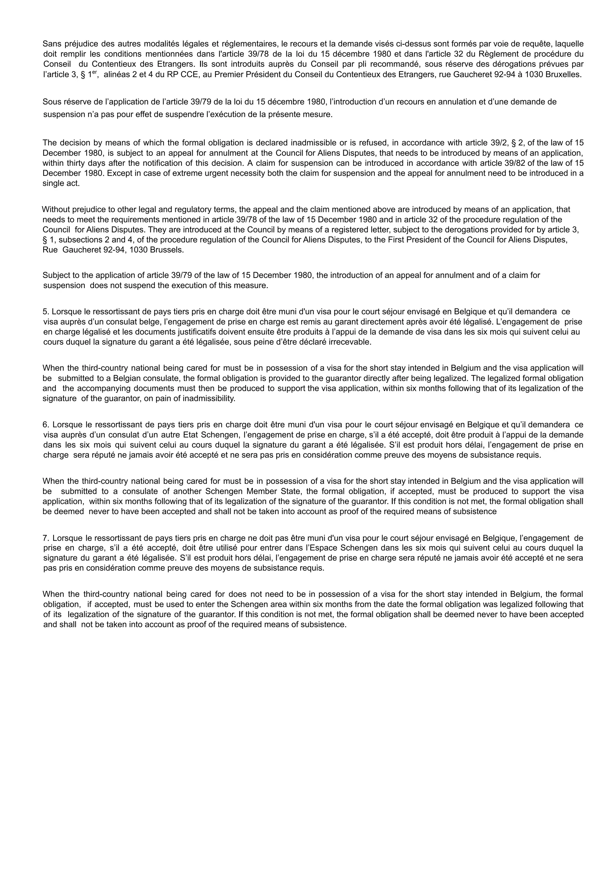 visa de trabajo belga | PDF