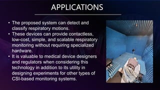 Monitoring respiratory motion with wifi. | PPTX