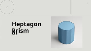 Hepatagonal prism engineering drawing first yr | PPTX
