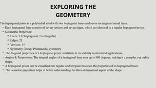 Hepatagonal prism engineering drawing first yr | PPT