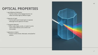 Hepatagonal prism engineering drawing first yr | PPTX