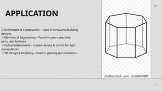 Hepatagonal prism engineering drawing first yr | PPTX