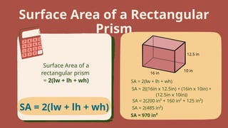 talks about rectangular, triangular, cube, prism | PPTX