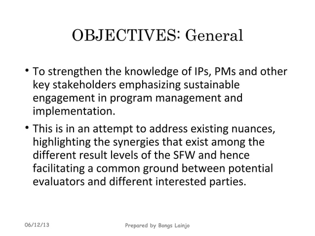 PRISM - A Composite Score Model by Bongs Lainjo | PPT