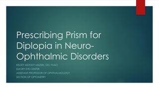 Prism for-diplopia cybersight | PDF