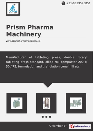 Prism pharma-machinery | PDF