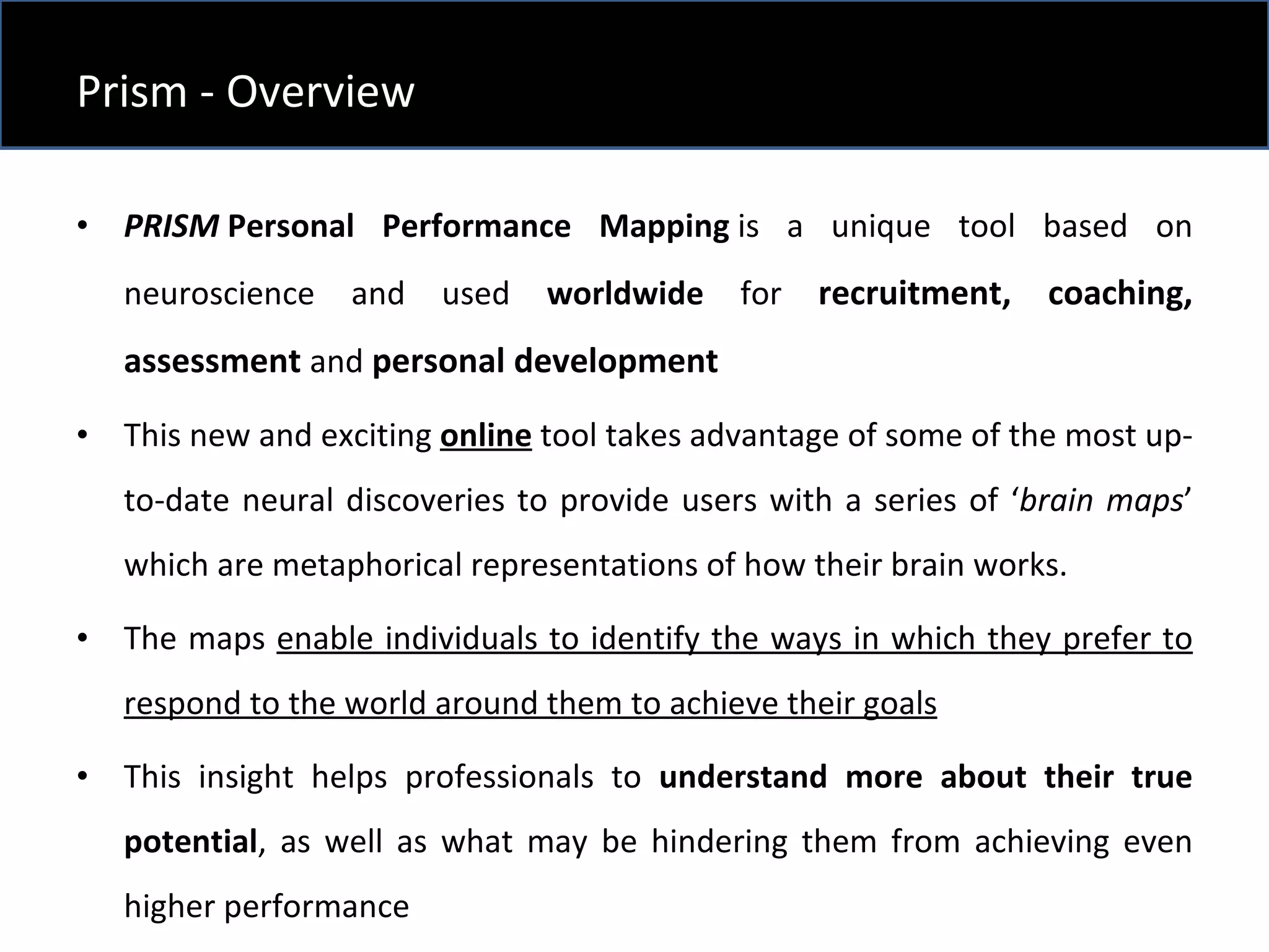 Prism presentation | PPT