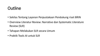 Pengenalan Metode Systematic Literature Review (SLR) | PDF