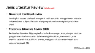 Pengenalan Metode Systematic Literature Review (SLR) | PDF