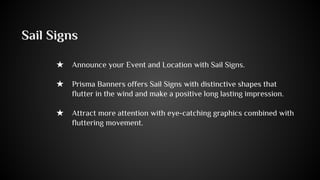 Prisma Banners - The web's local print shop | PDF