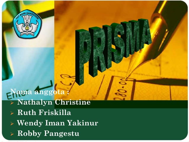 Prisma segitiga | PPTX