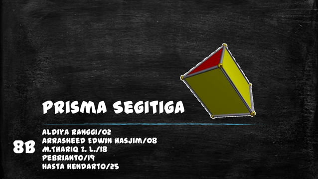 Presentasi Prisma segitiga | PPTX