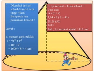 Prisma tabung kerucut | PPT