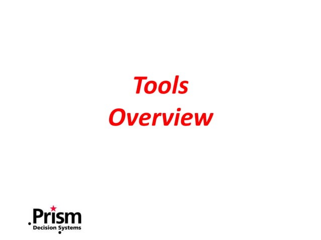 Prism Capabilities Overview | PPT