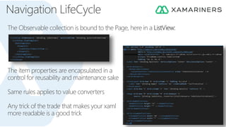 Xamariners: PRISM for Xamarin.Forms | PPTX | Computing | Technology & Computing