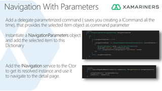 Xamariners: PRISM for Xamarin.Forms | PPTX | Computing | Technology & Computing