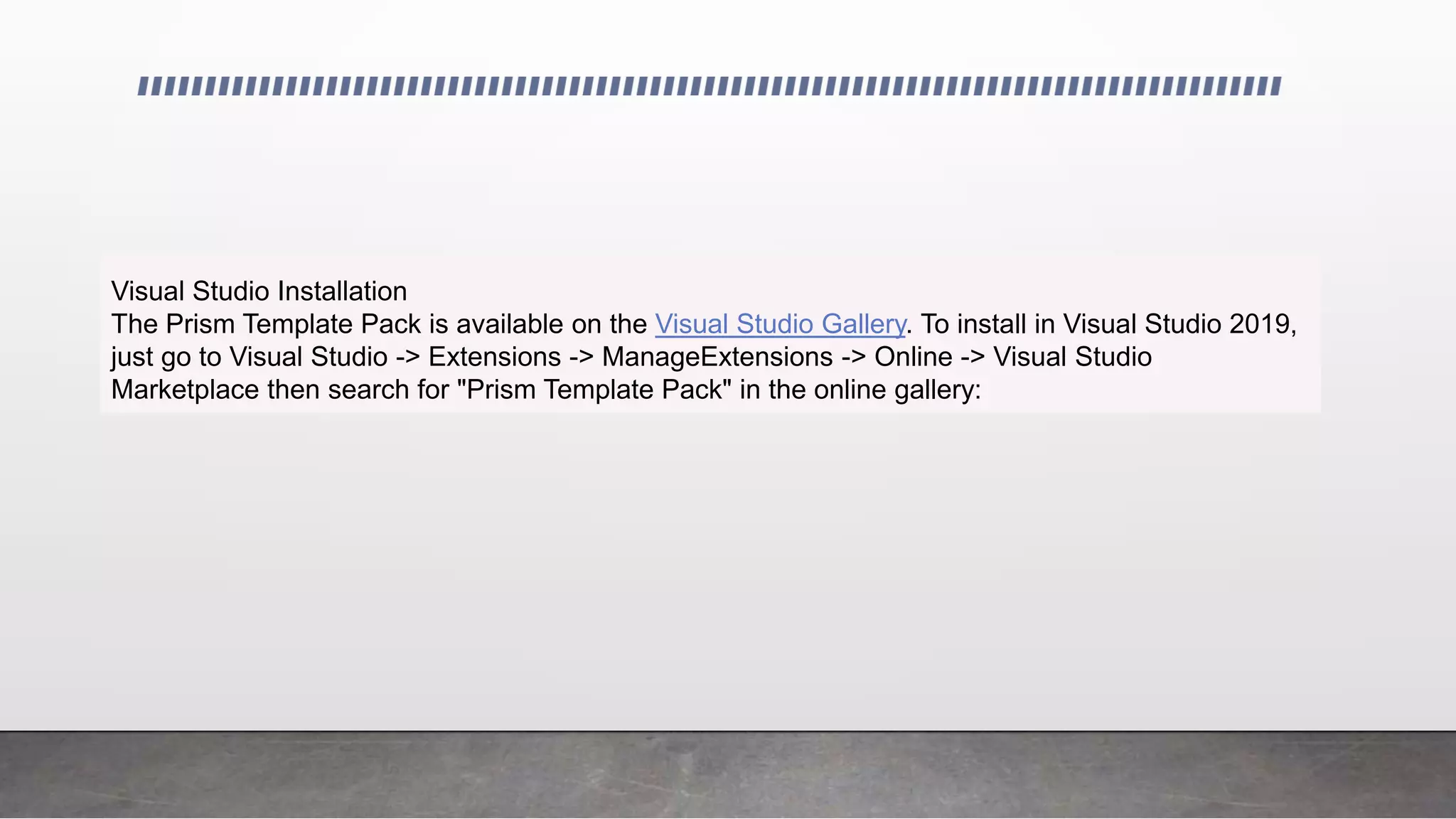 Use Prism with WPF | PPTX