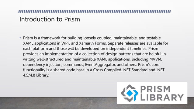 Use Prism with WPF | PPT