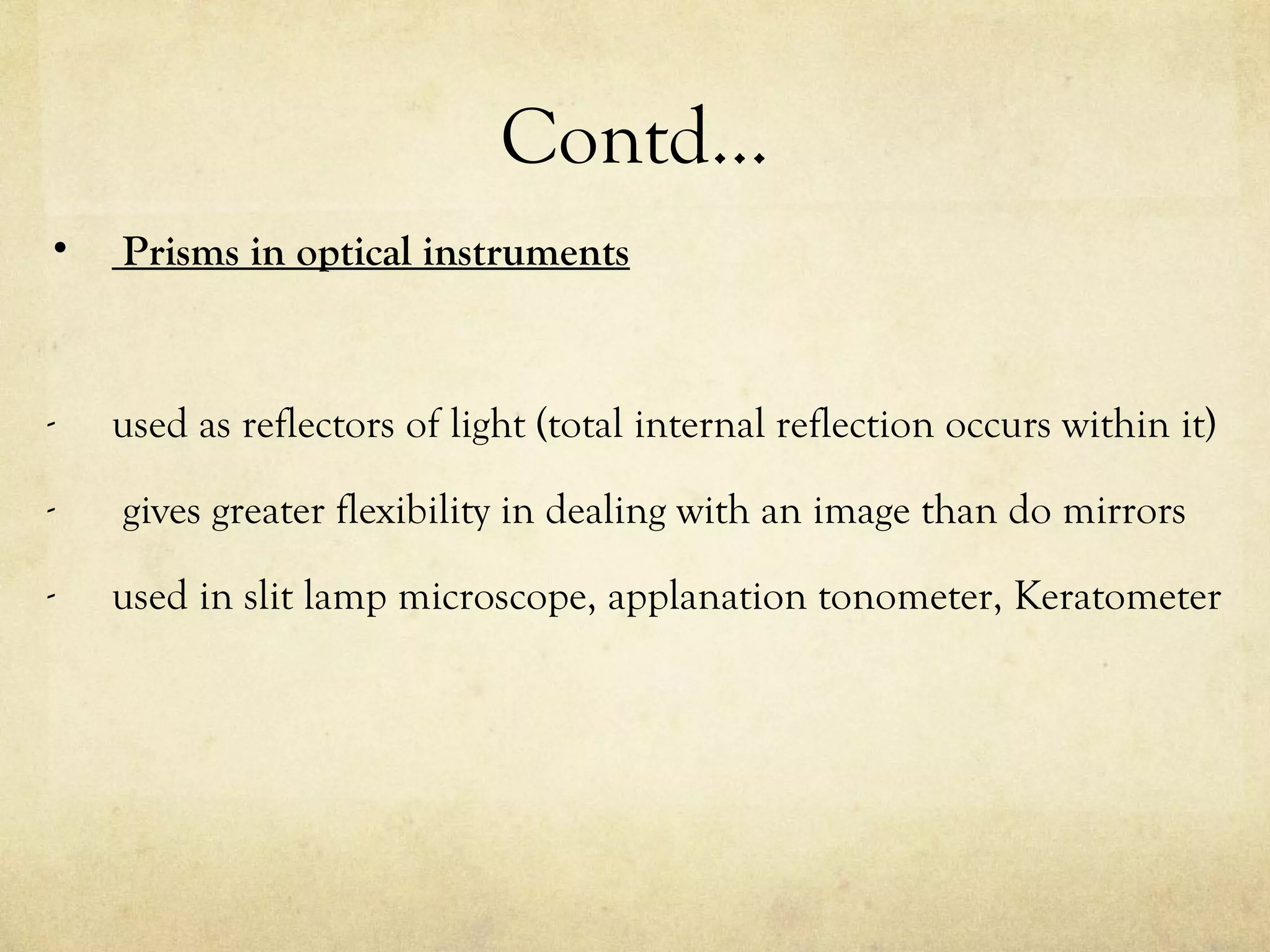 Prism & it's uses | PPT