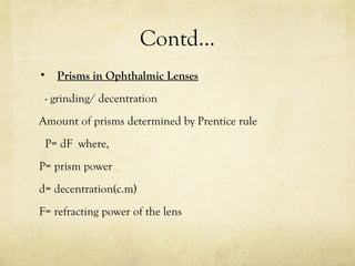 Prism & it's uses | PPT