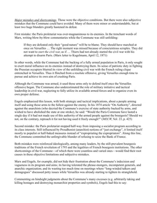 On the 1871 Paris Commune | PDF | Economy | Business and Finance