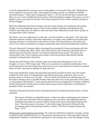 On the 1871 Paris Commune | PDF | Economy | Business and Finance