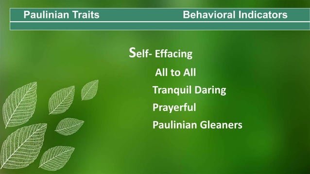 PRISM PAULINIAN FORMATION (Paulinian Philosophy).pptx | Spirituality ...