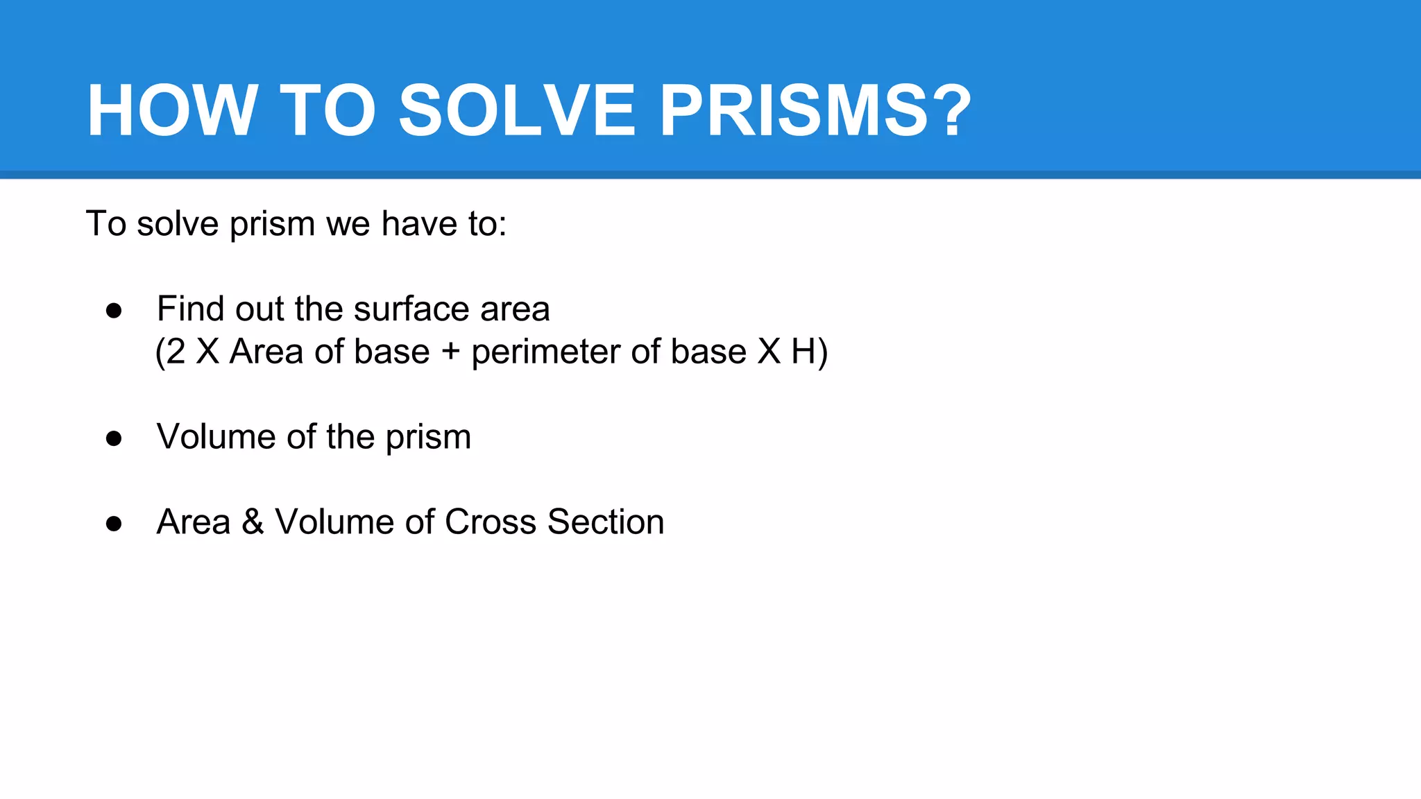 Prisms presentation | PPTX