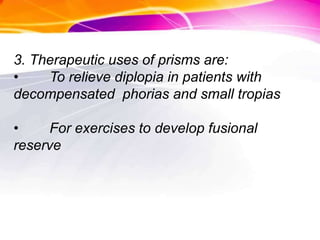 Prism | PPT | Eye and Vision Conditions | Diseases and Conditions