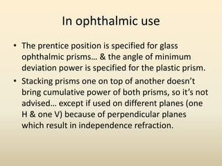 Optical Prisms | PPT