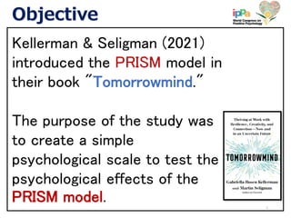 Development and validation of the PRISM Scale for Tomorrowmind | PDF