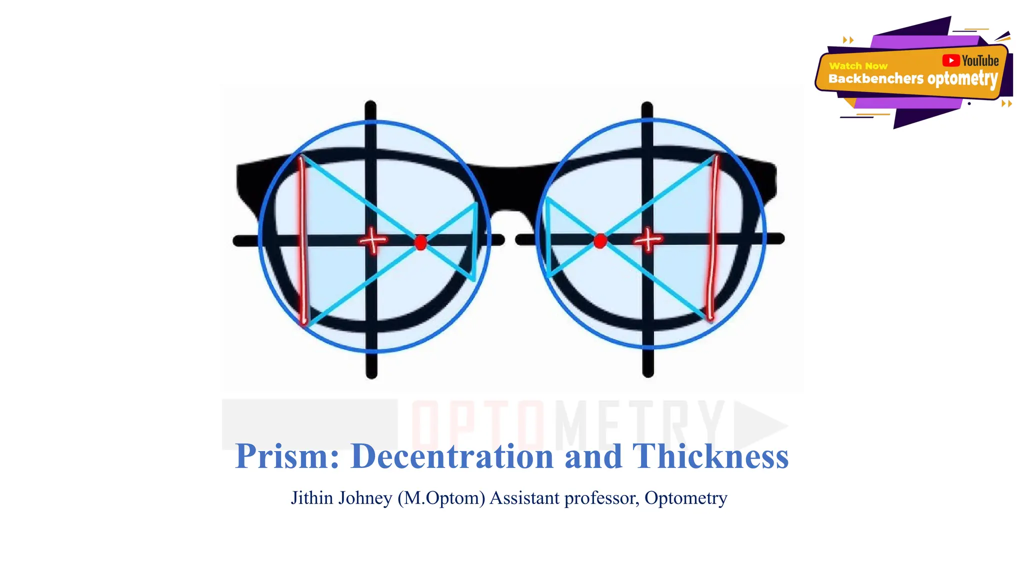 PRISMATIC EFFECT AND DECENTRATION part 2-CALCULATION by optom. jithin ...