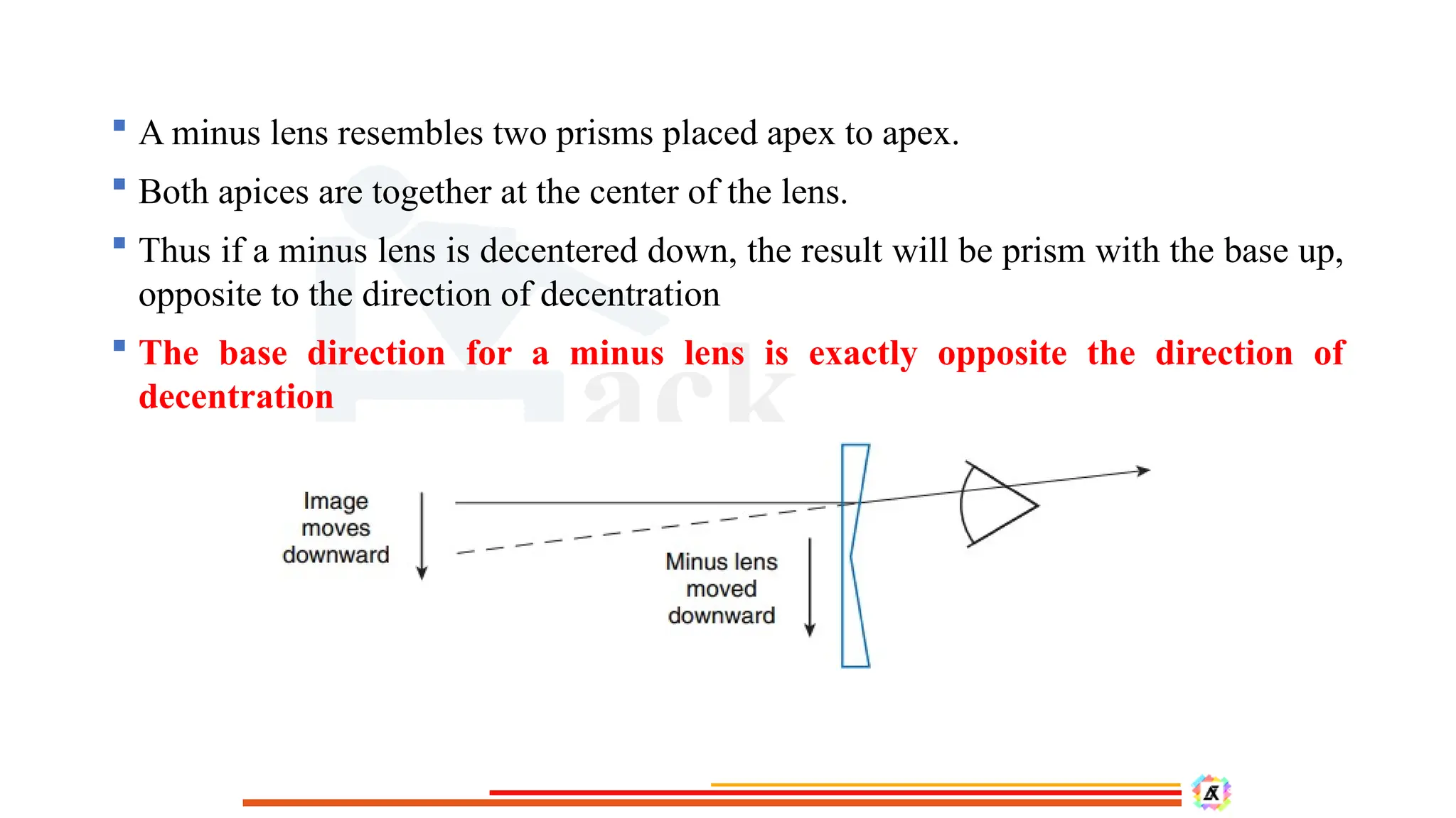PRISMATIC EFFECT AND DECENTRATION part 2-CALCULATION by optom. jithin ...