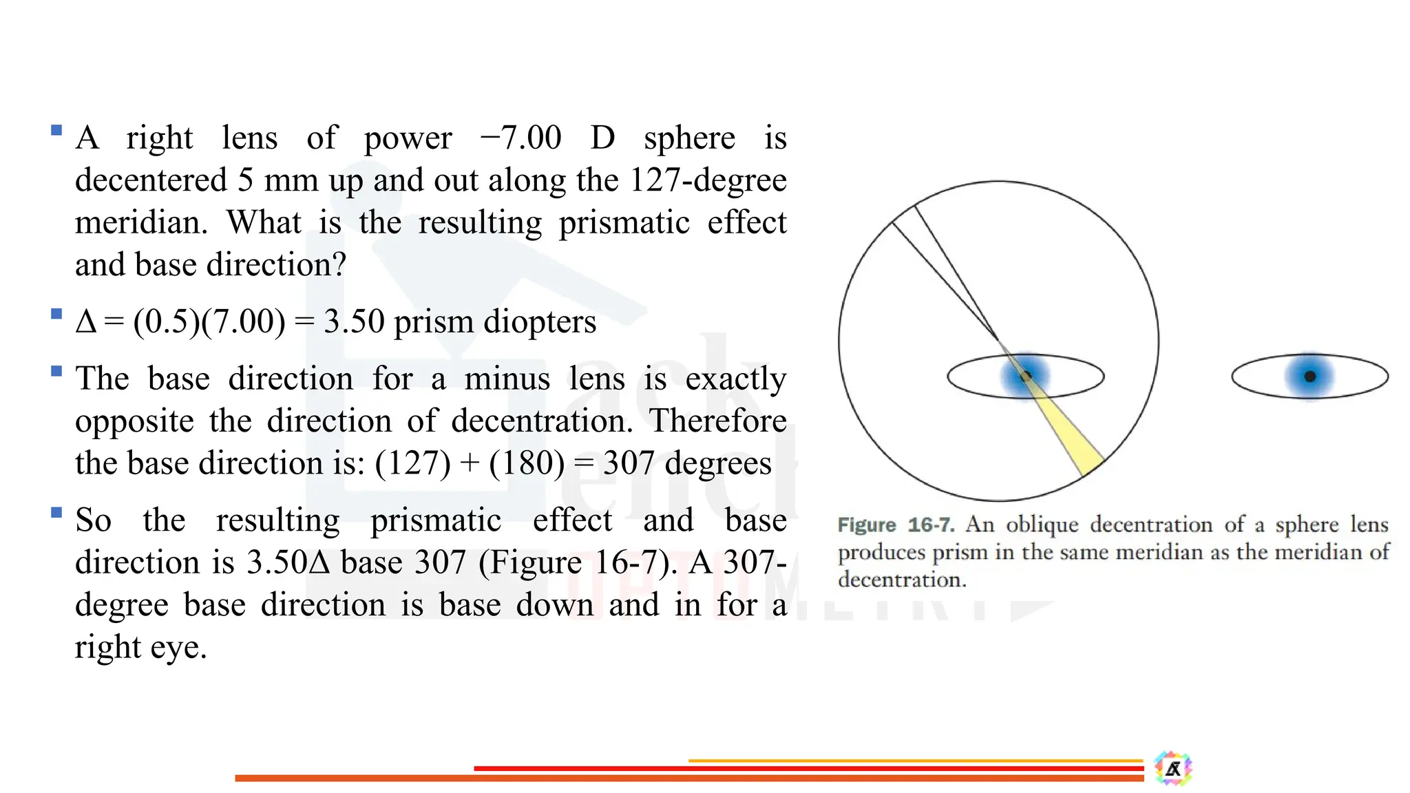 PRISMATIC EFFECT AND DECENTRATION part 2-CALCULATION by optom. jithin ...
