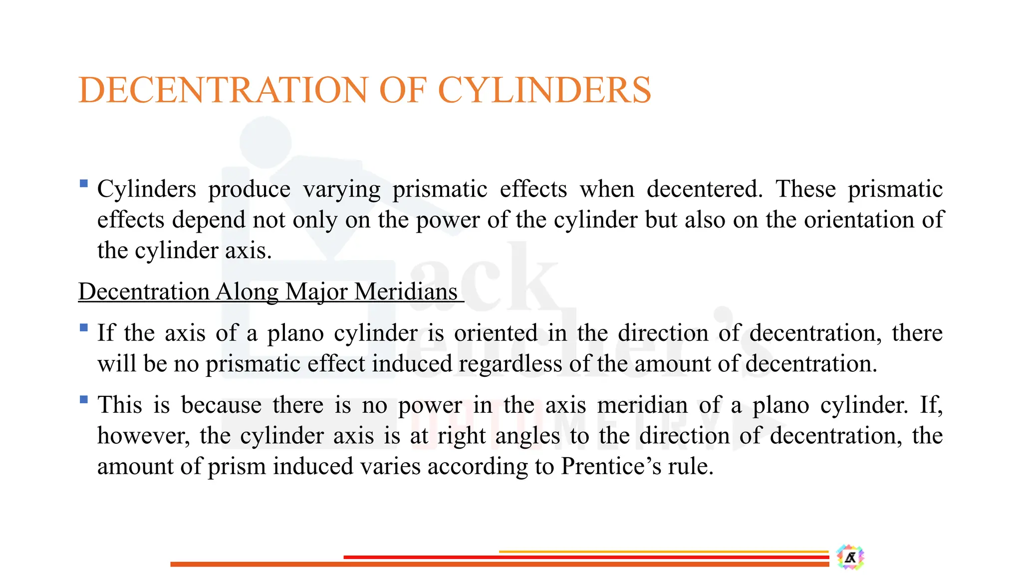 PRISMATIC EFFECT AND DECENTRATION part 2-CALCULATION by optom. jithin ...