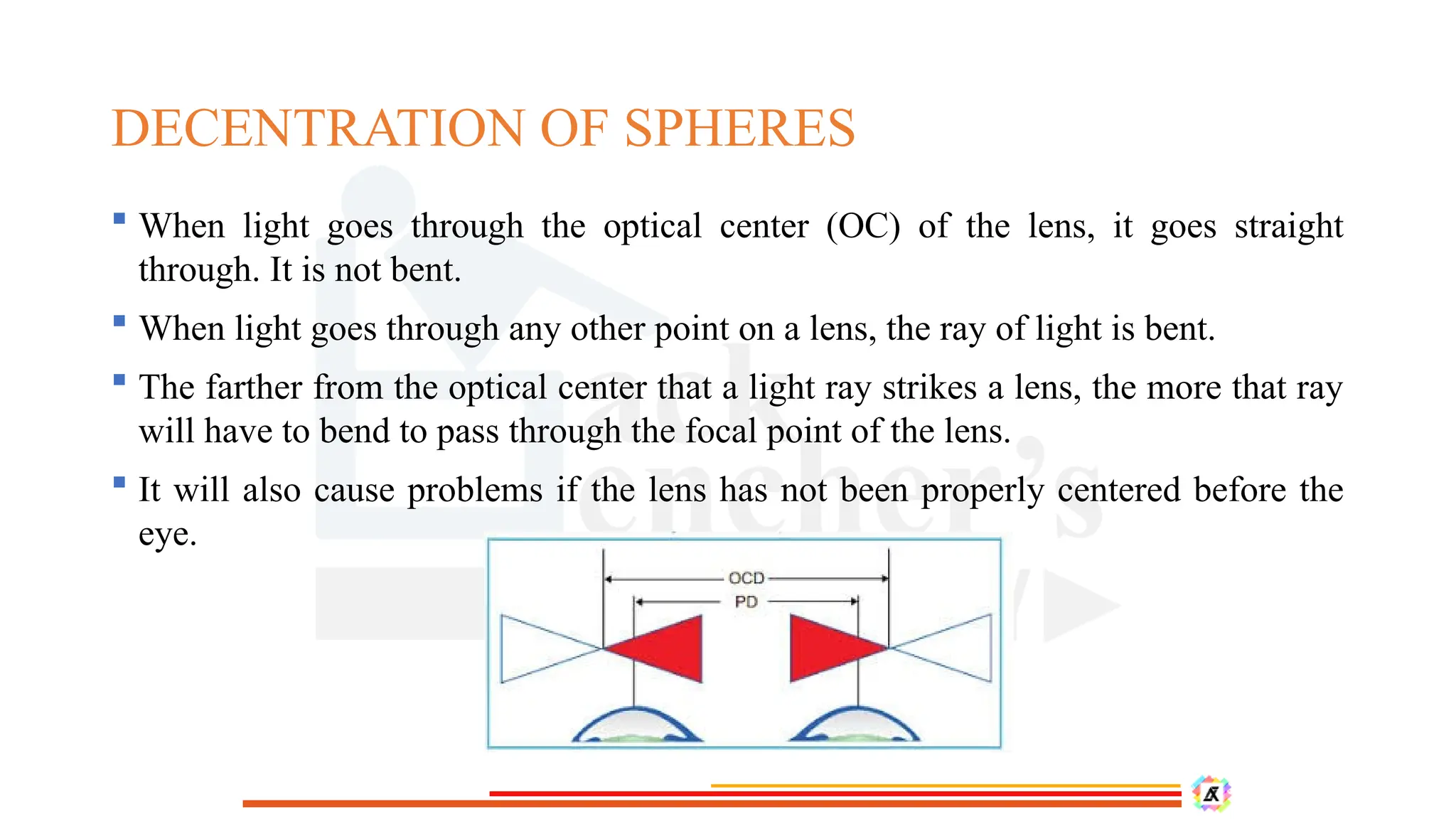 PRISMATIC EFFECT AND DECENTRATION part 2-CALCULATION by optom. jithin ...