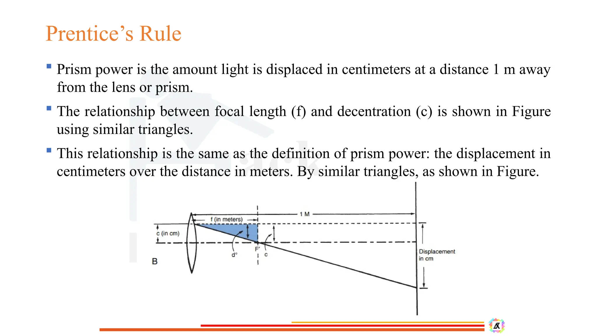 PRISMATIC EFFECT AND DECENTRATION part 2-CALCULATION by optom. jithin ...