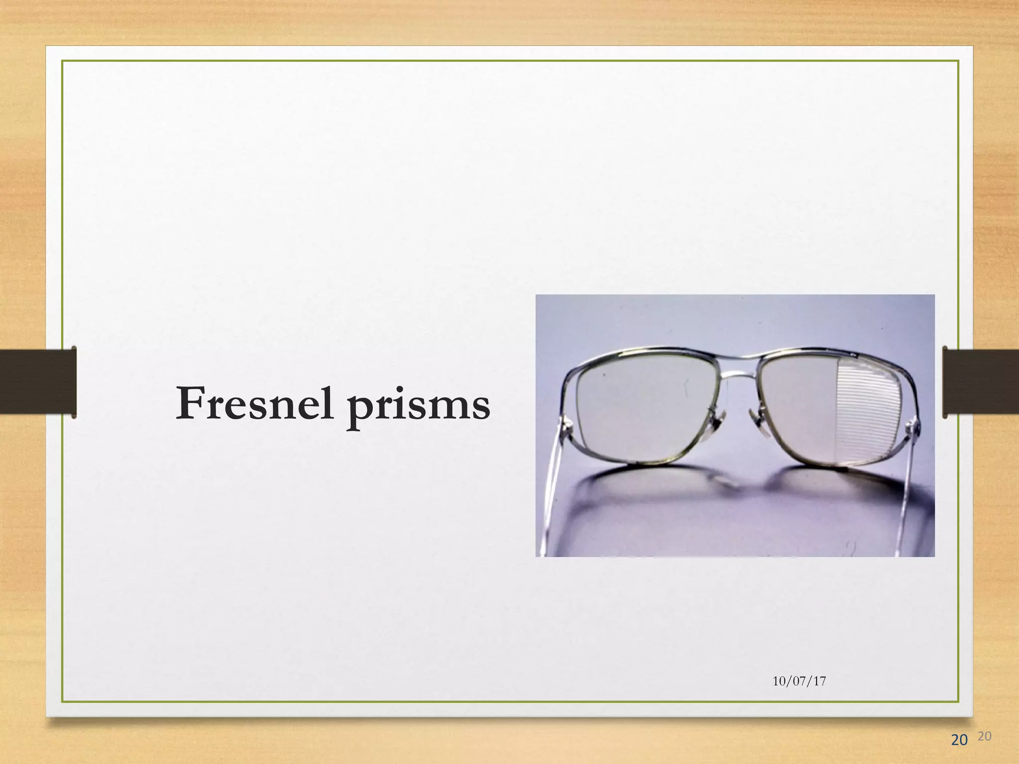 Prisms in optometry practice | PPT